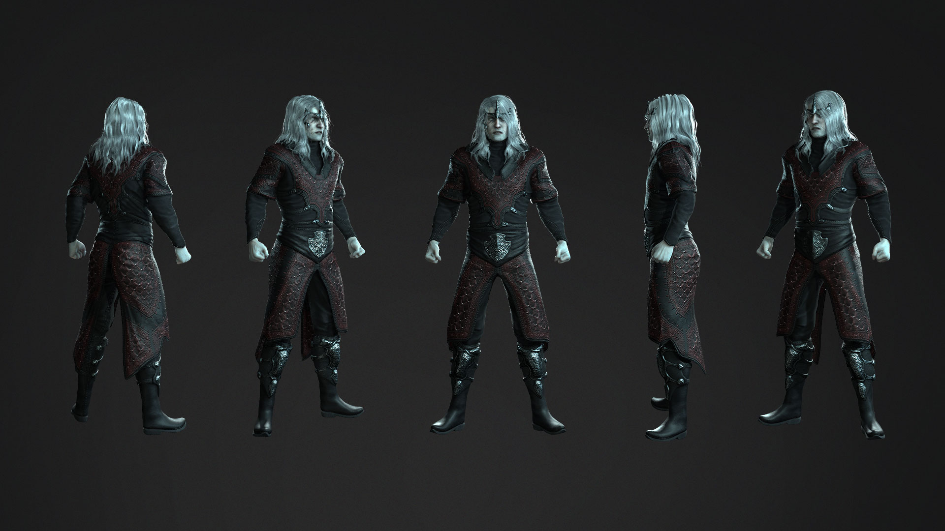 Necromancer Robe - Male - Character Creator/Outfit - Reallusion Content ...