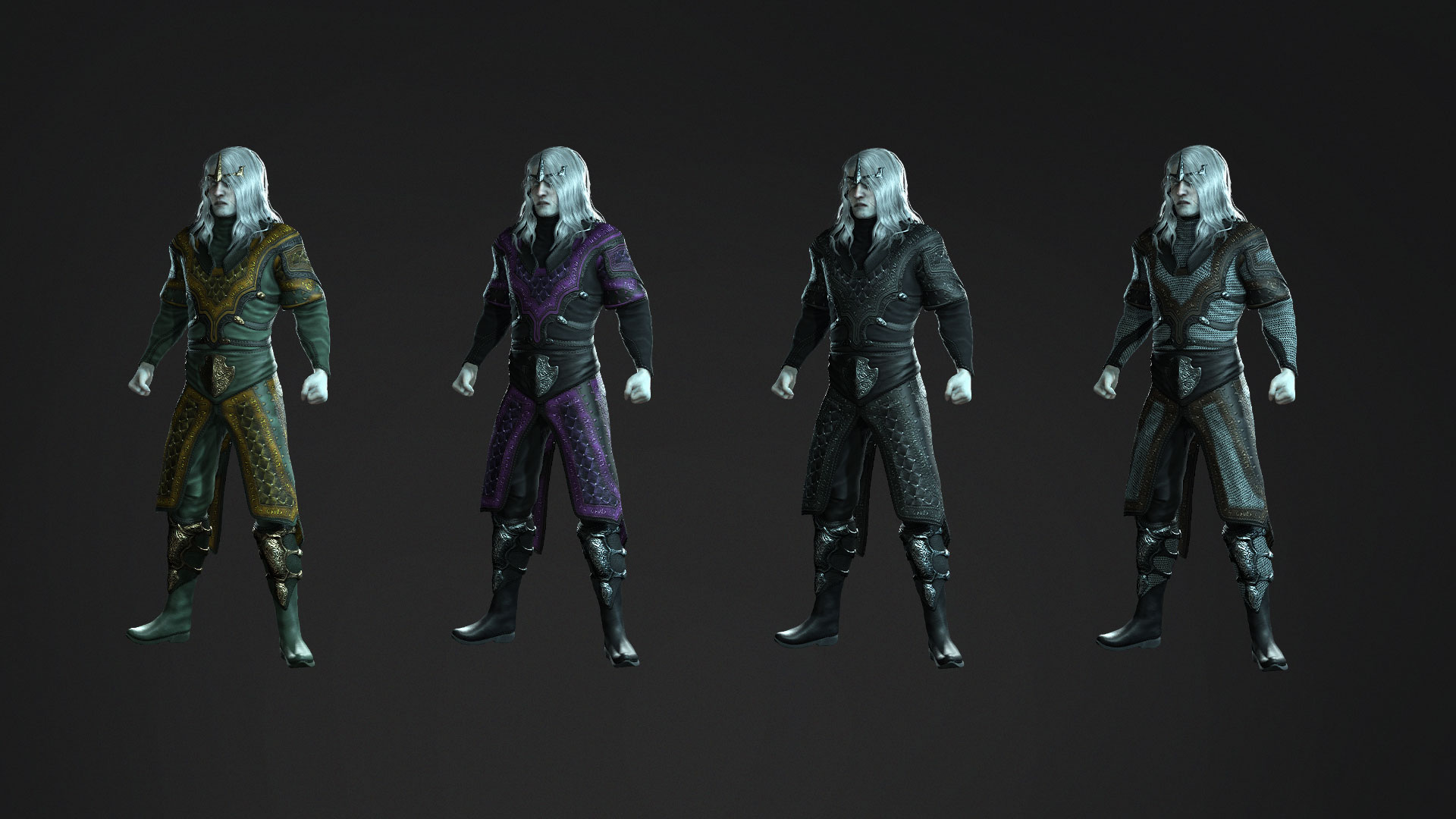 Necromancer Robe - Male - Character Creator/Outfit - Reallusion Content ...