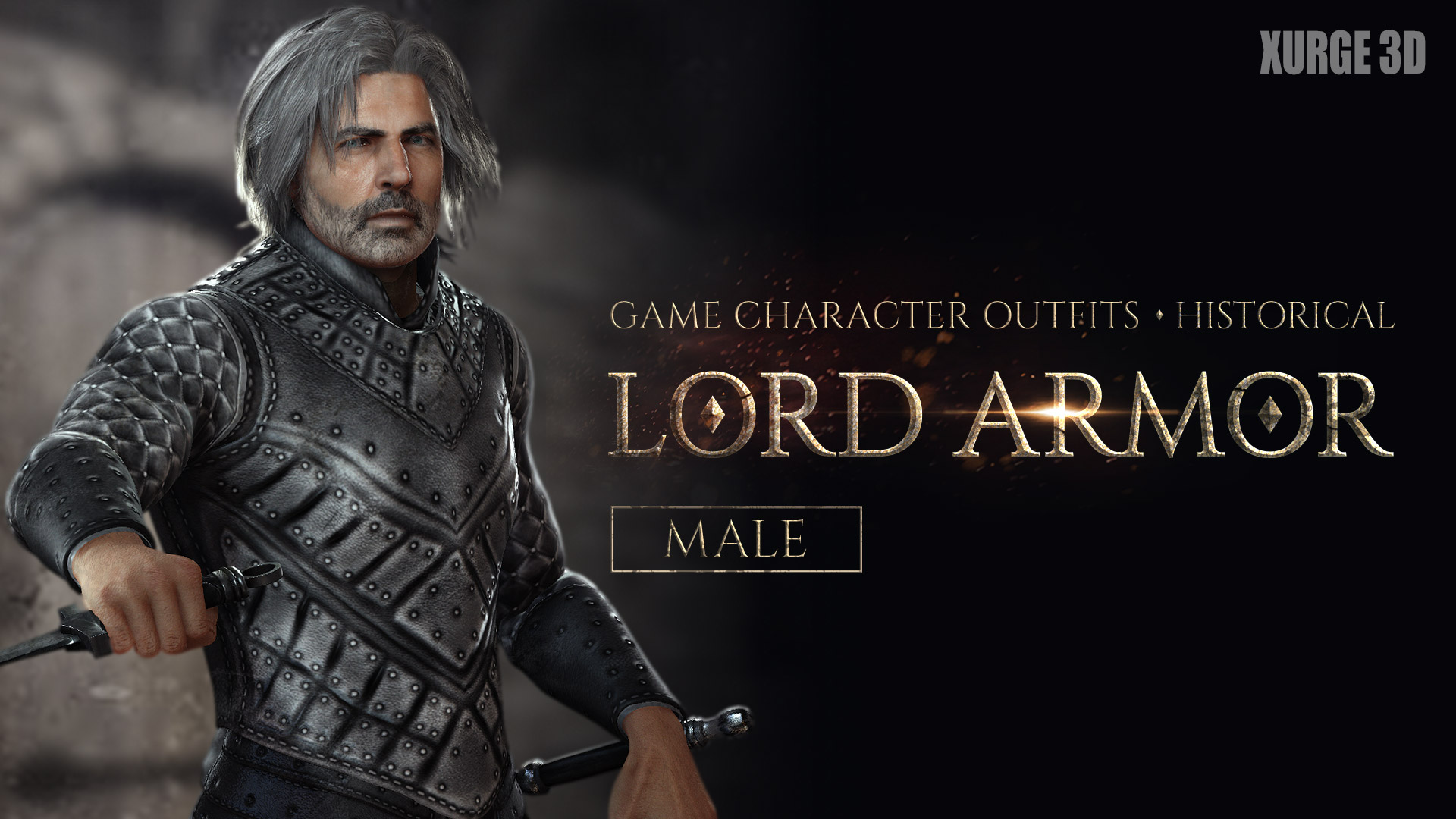 Lord Armor - Male - Character Creator/Outfit - Reallusion Content Store
