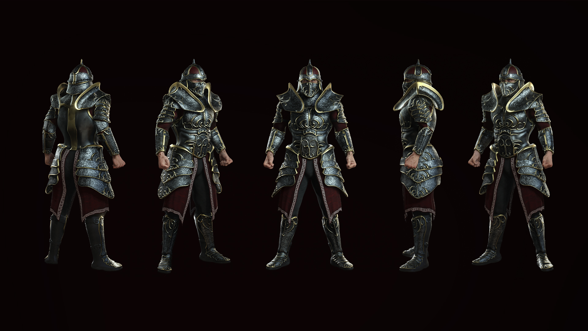 Paladin Armor - Male - Character Creator/Outfit - Reallusion Content Store