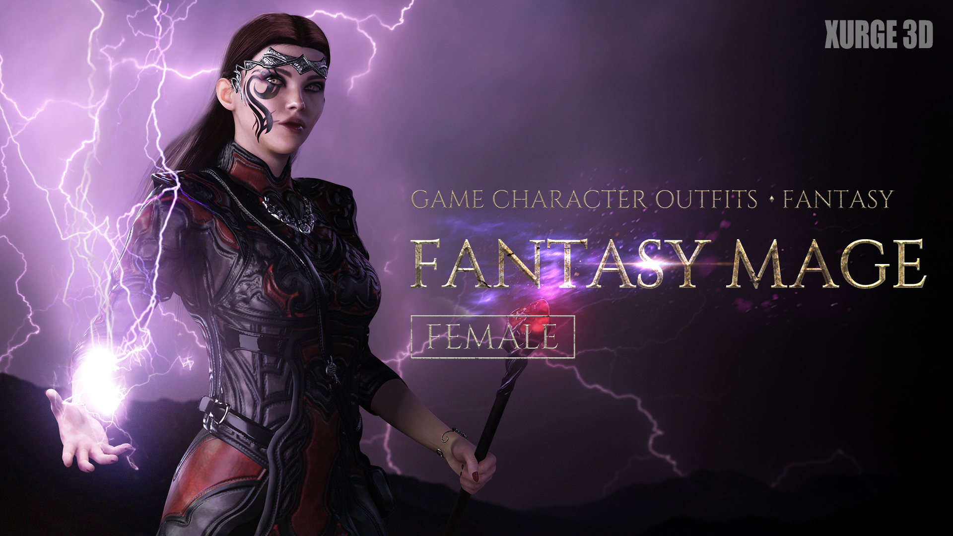 Fantasy Mage_Female - Character Creator/Outfit - Reallusion Content Store