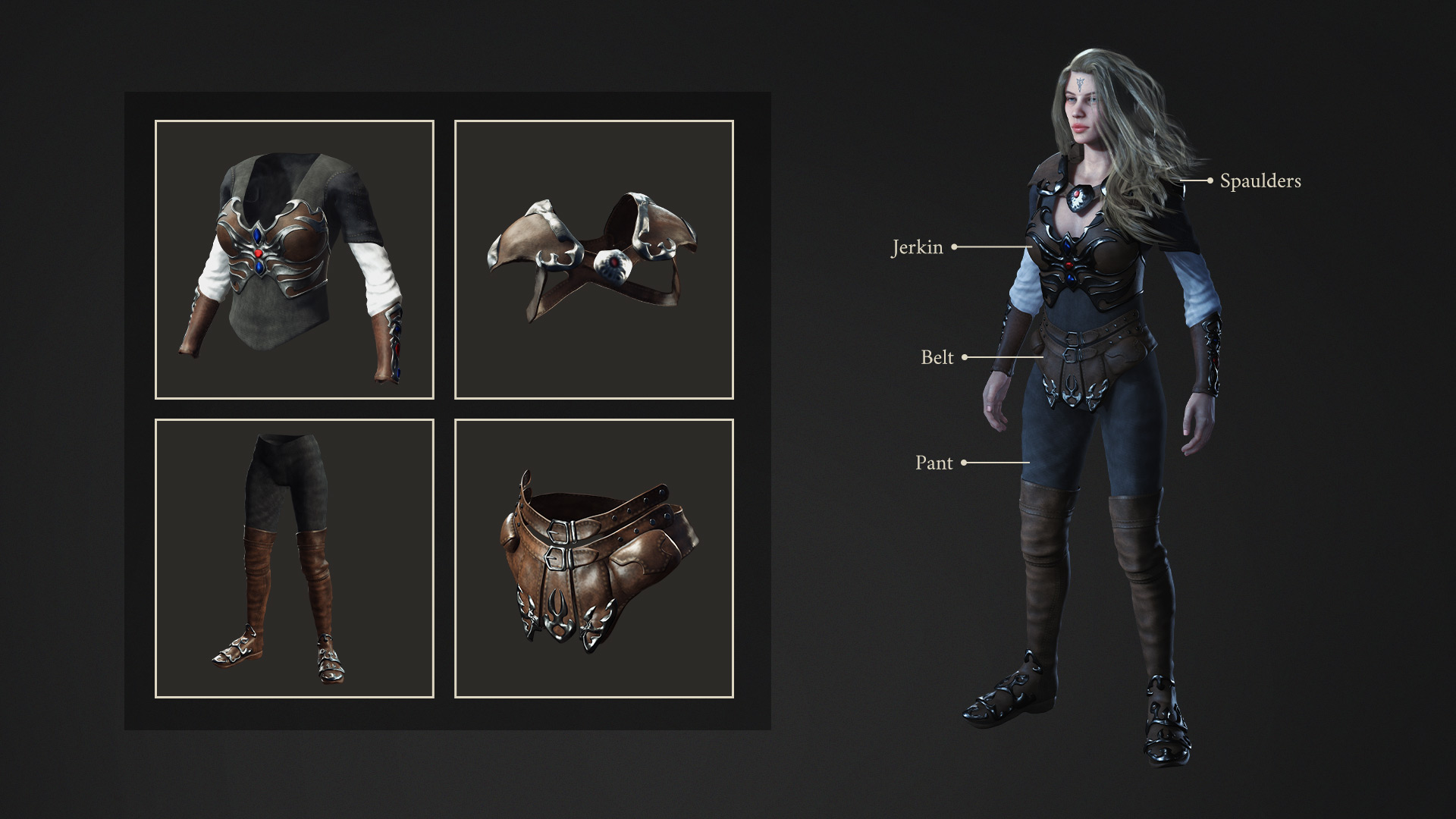 Adventure Leathers - Female - Character Creator/Outfit - Reallusion ...