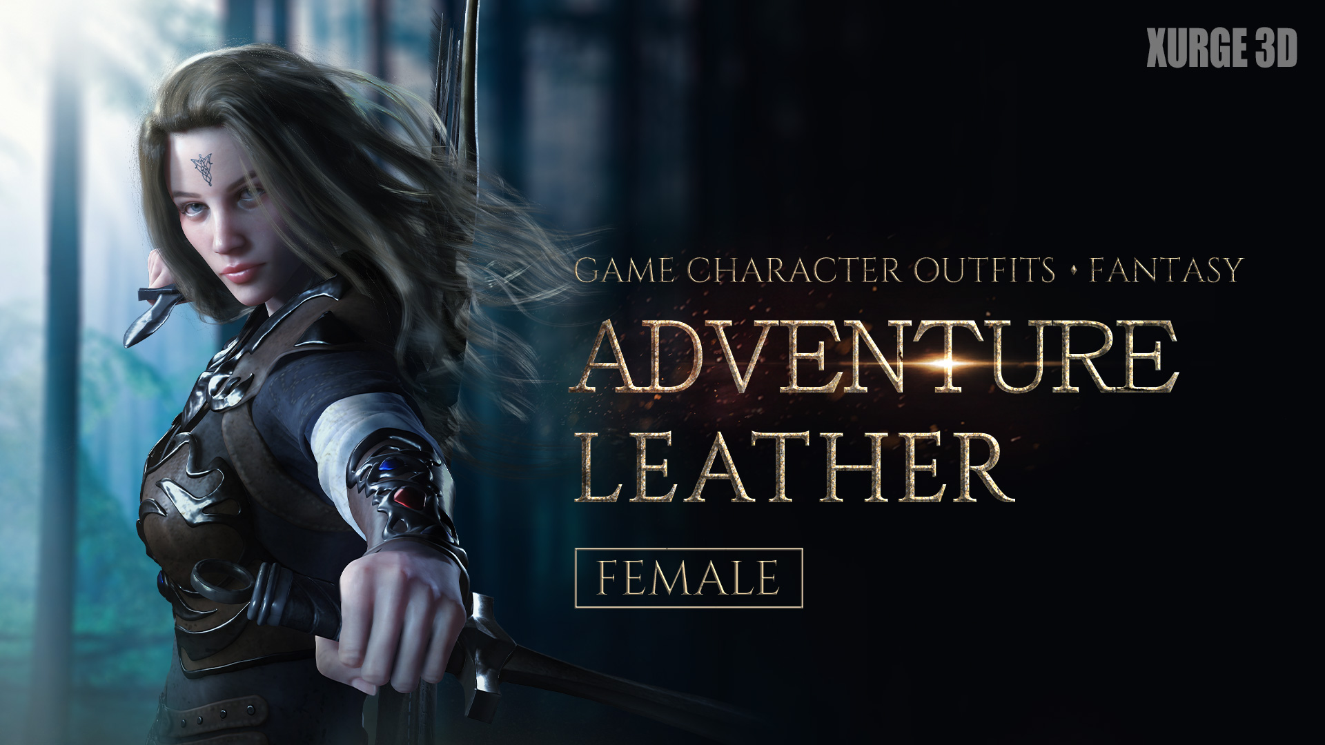 Adventure Leathers - Female - Character Creator/Outfit - Reallusion ...