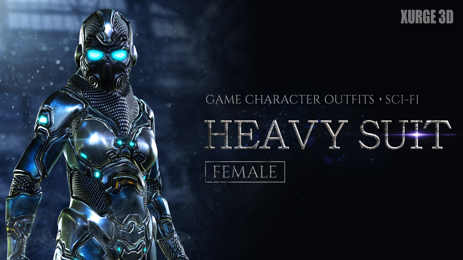 Heavy Suit - Female - Character Creator/Outfit - Reallusion Content Store