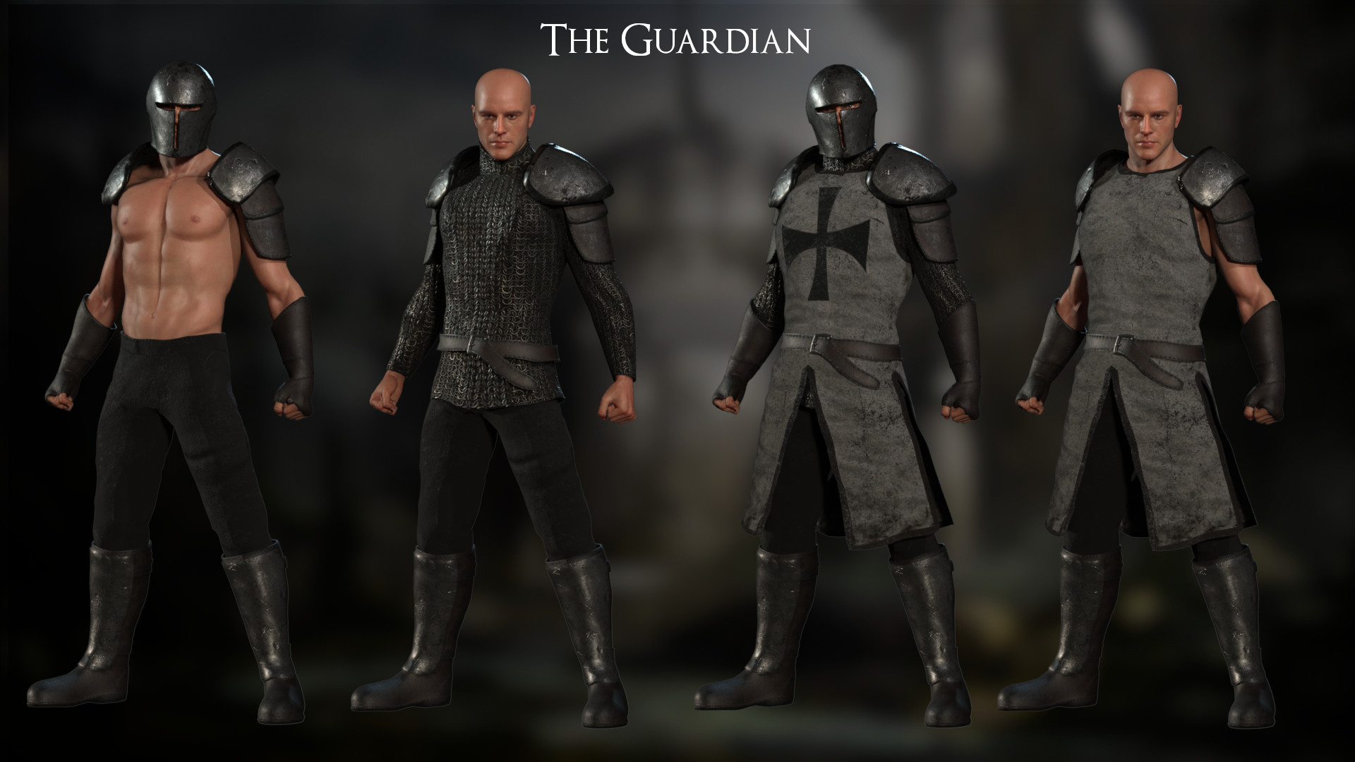 The Guardian - Fantasy Armor - Character Creator/Outfit - Reallusion ...