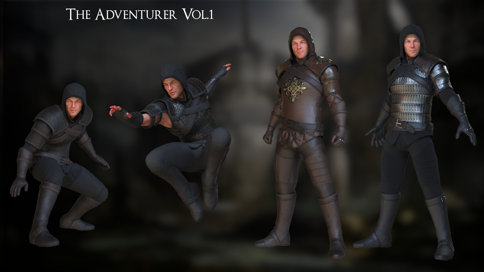 The Adventurer Vol.1 Complete Pack - Character Creator/Outfit ...
