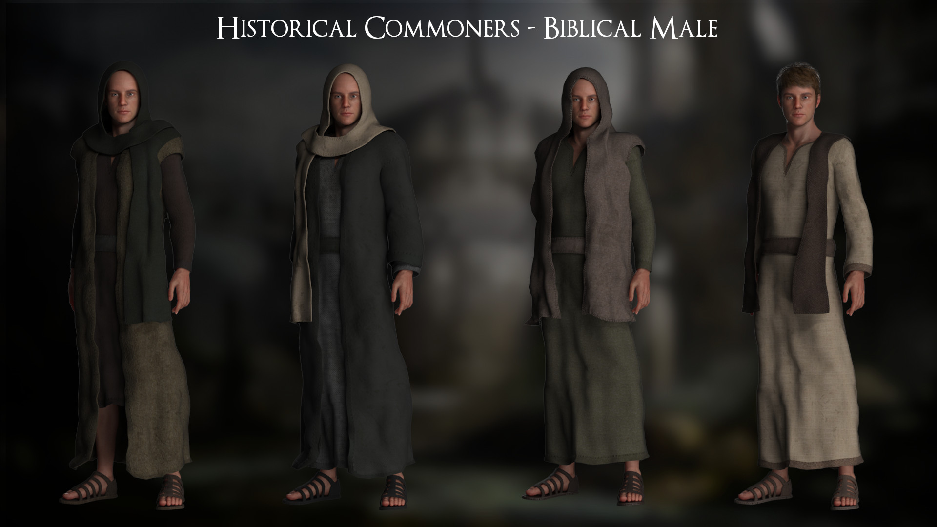 Historical - Biblical Male Commoners - Character Creator/Outfit ...