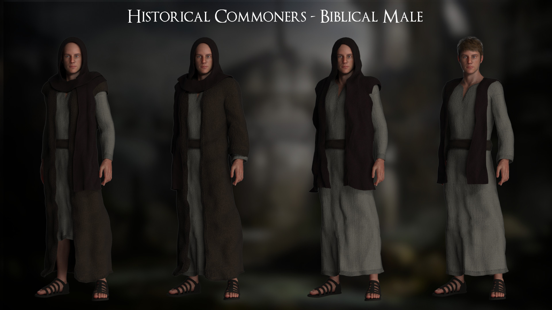 Historical - Biblical Male Commoners - Character Creator/Outfit ...