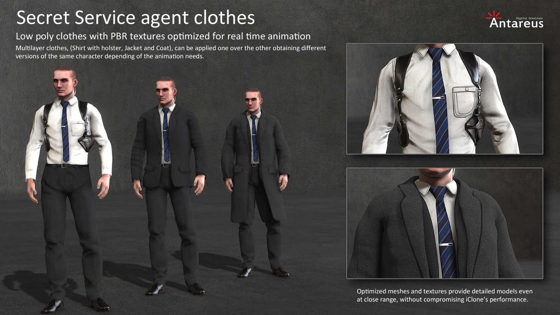 Secret Service Agent Costume