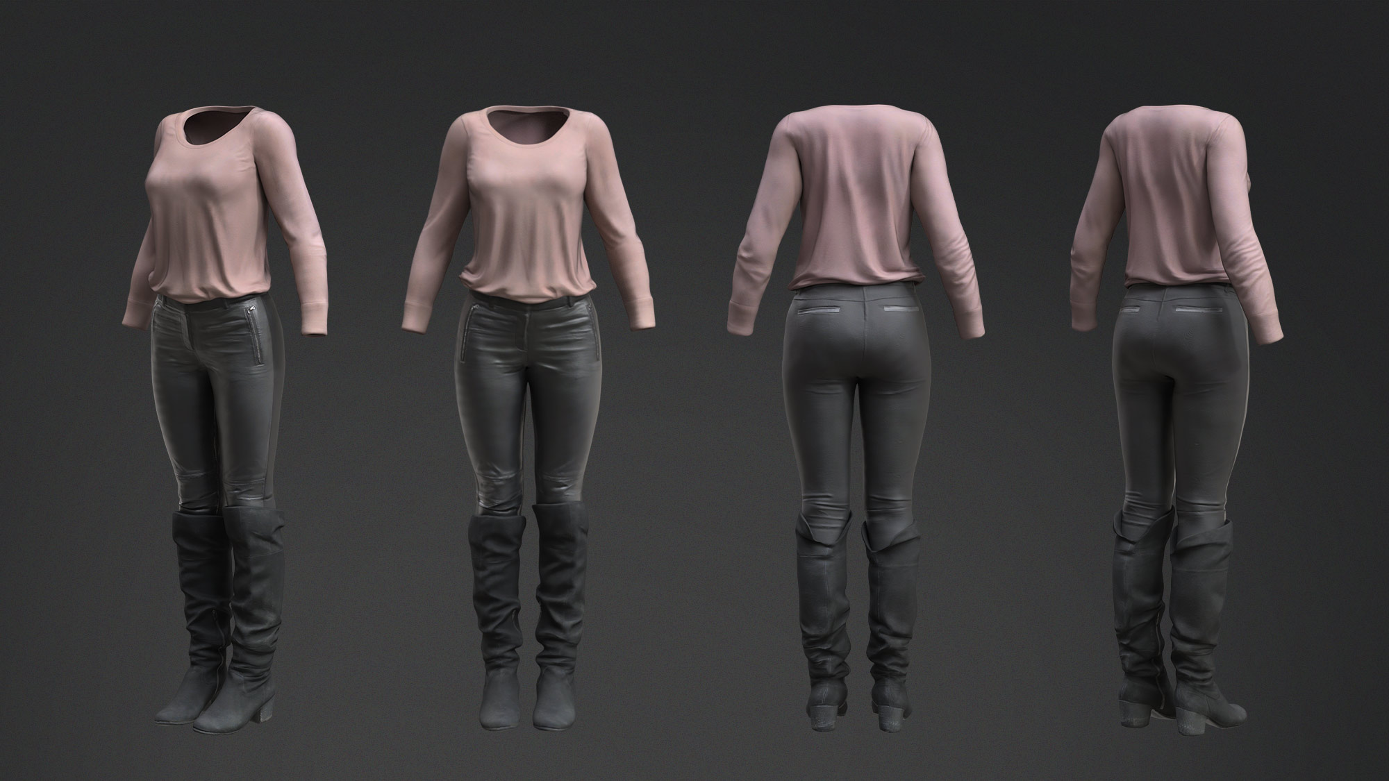Virtual Human Outfits - Woman Daily Wears S05 - Character Creator ...
