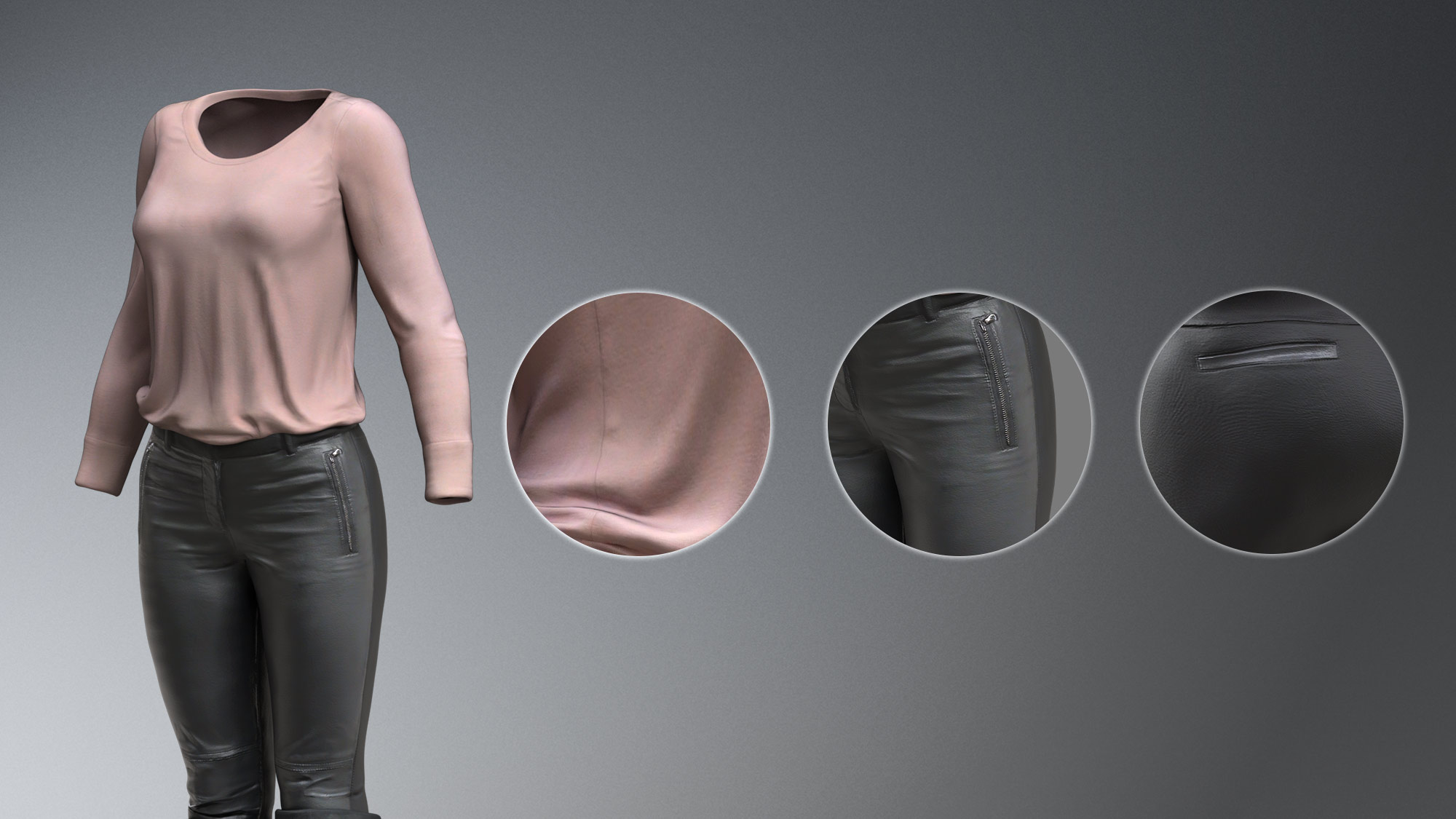 Virtual Human Outfits - Woman Daily Wears S05 - Character Creator ...