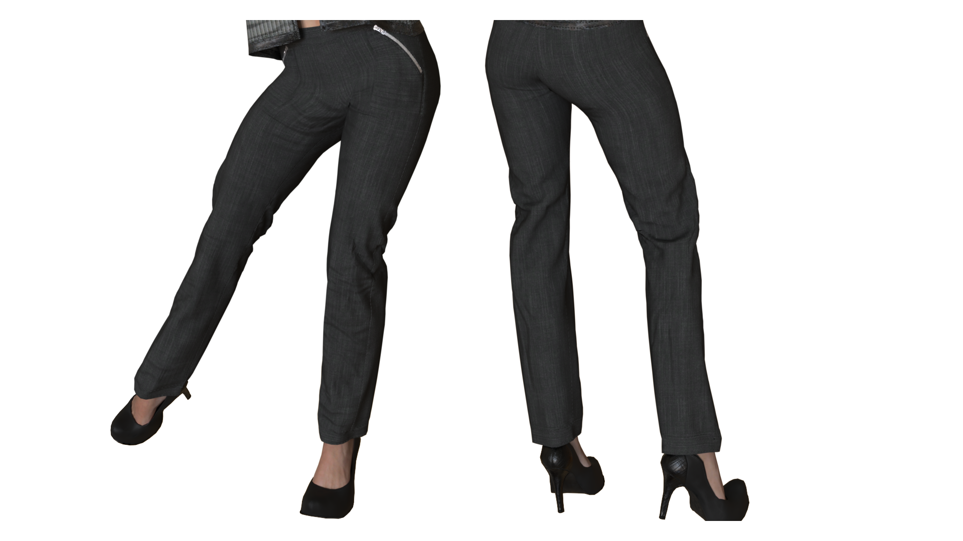 Stylish Pants V1 - 6 Pack - Character Creator/Outfit - Reallusion ...