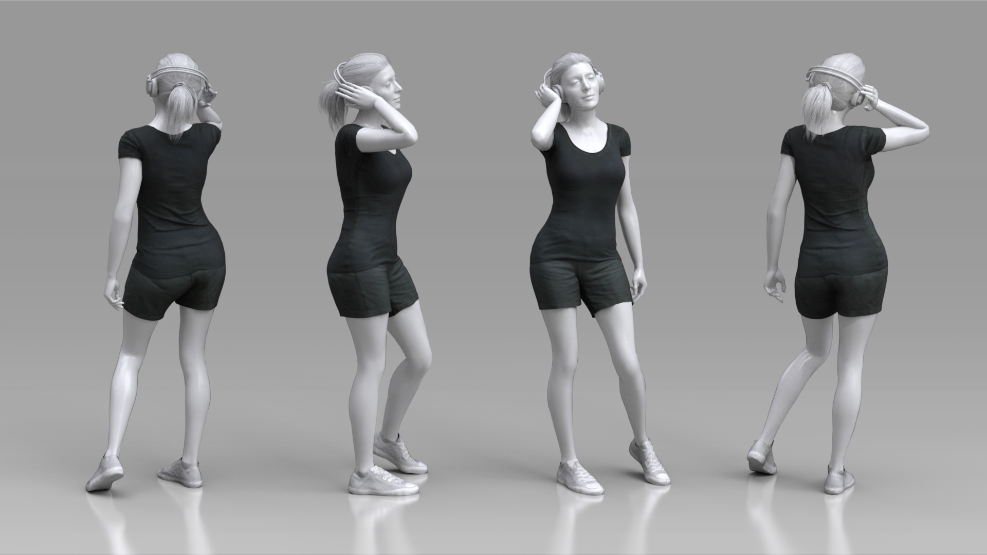 Running Outfit - Character Creator/Outfit - Reallusion Content Store