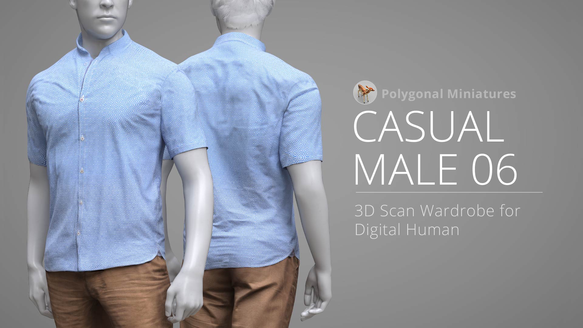 Casual Male 06 - Character Creator/Outfit - Reallusion Content Store