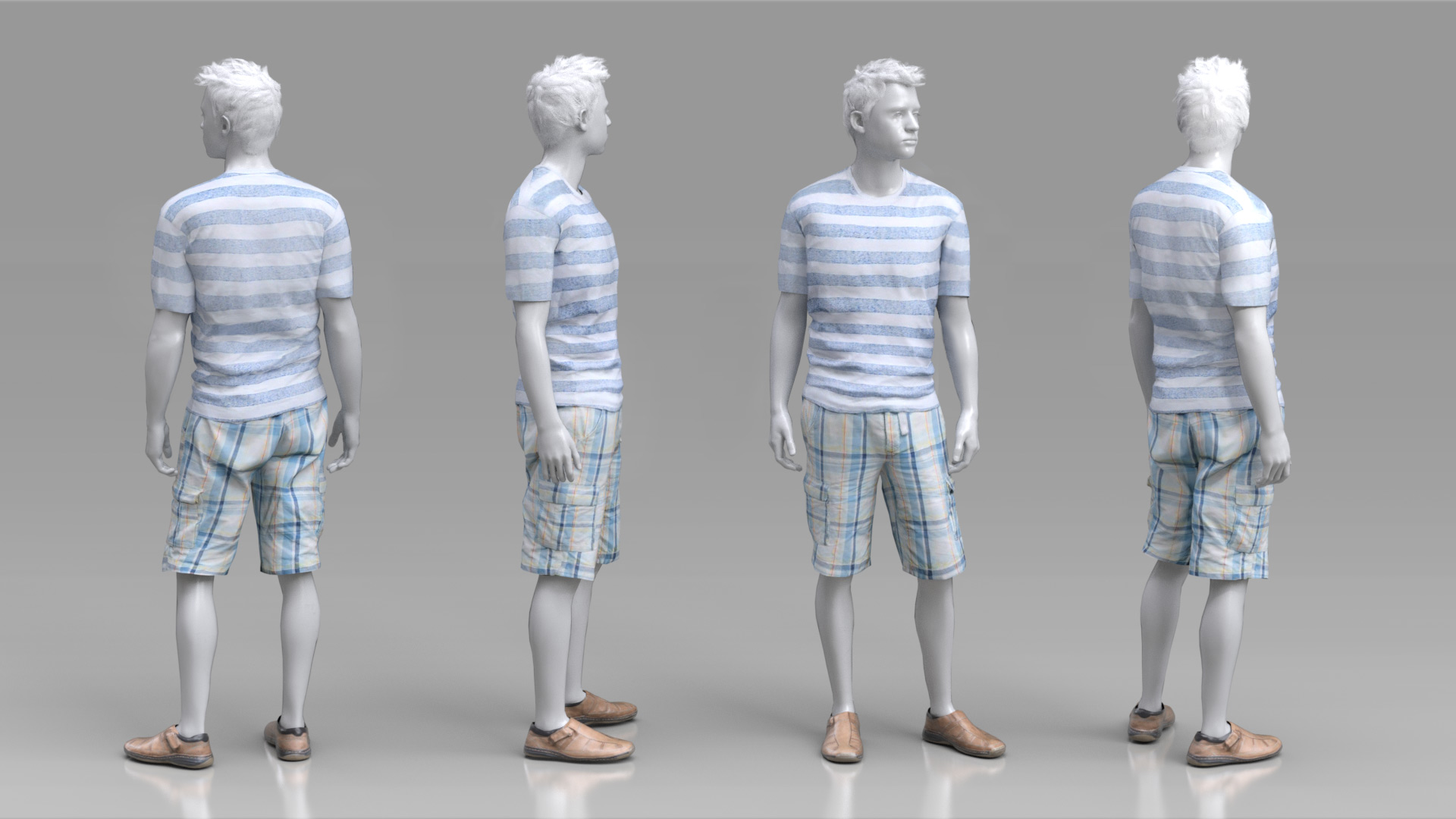 Casual Male 08 - Character Creator/Outfit - Reallusion Content Store