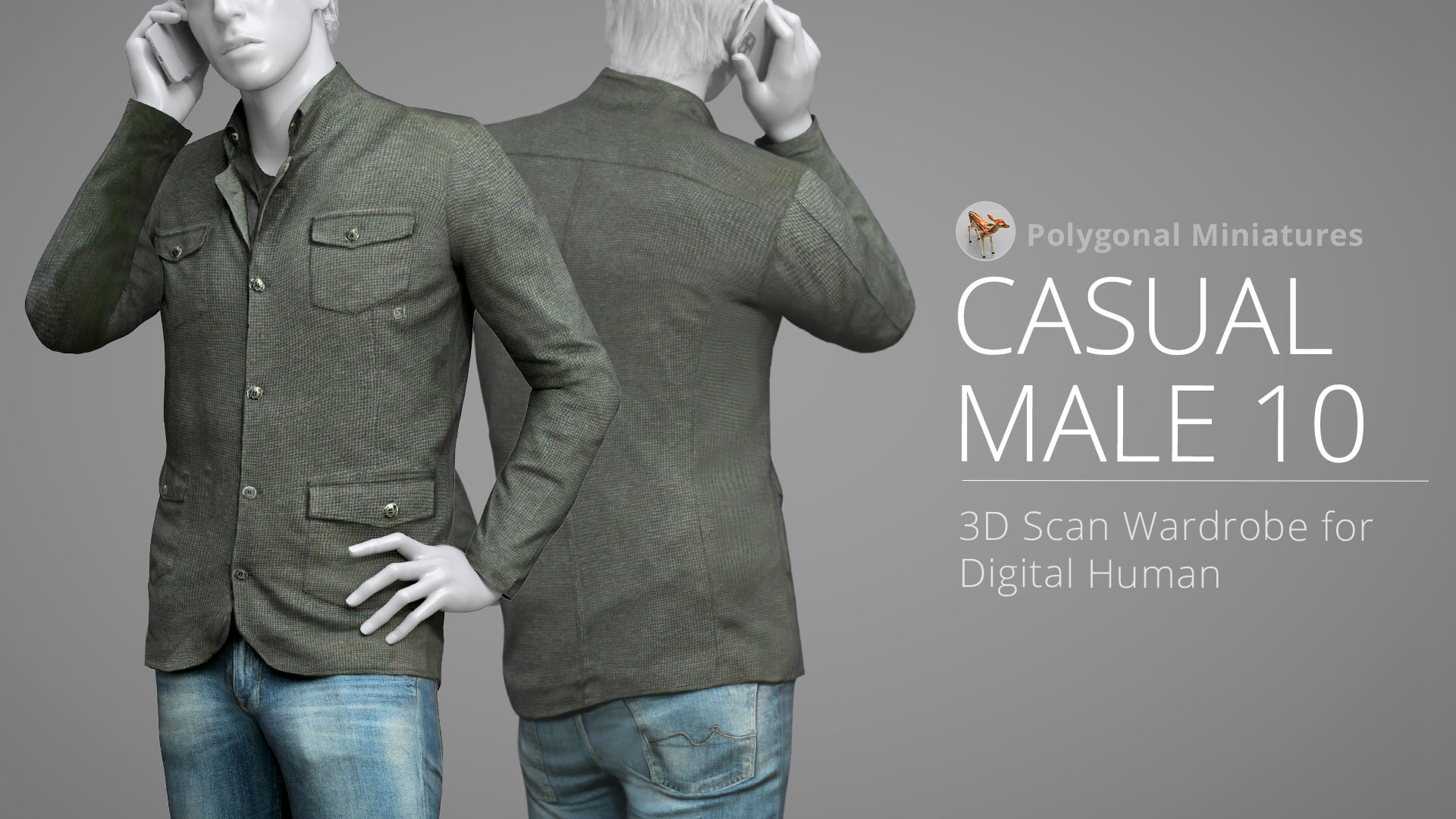 Casual Male 09 - Character Creator/Outfit - Reallusion Content Store