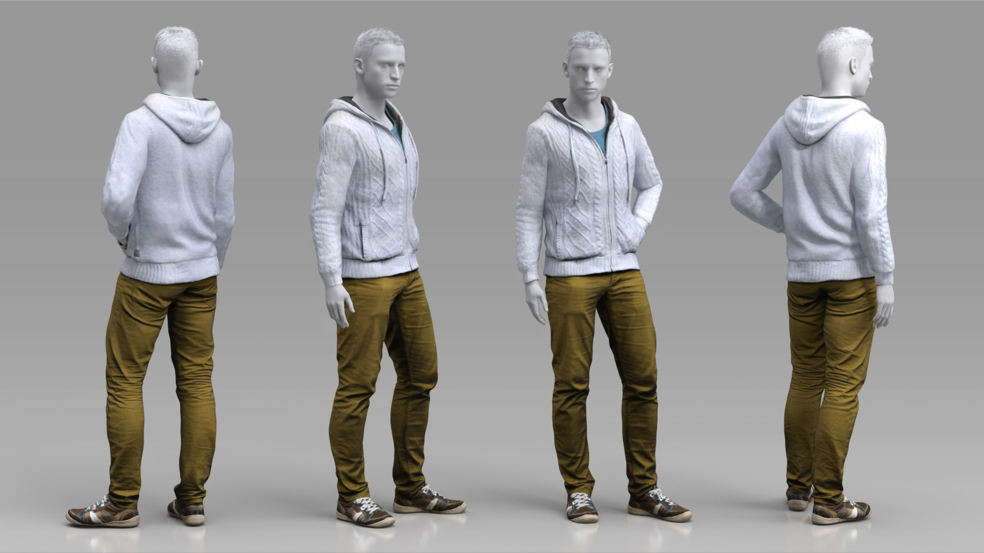 Casual Male 10 - Character Creator/Outfit - Reallusion Content Store