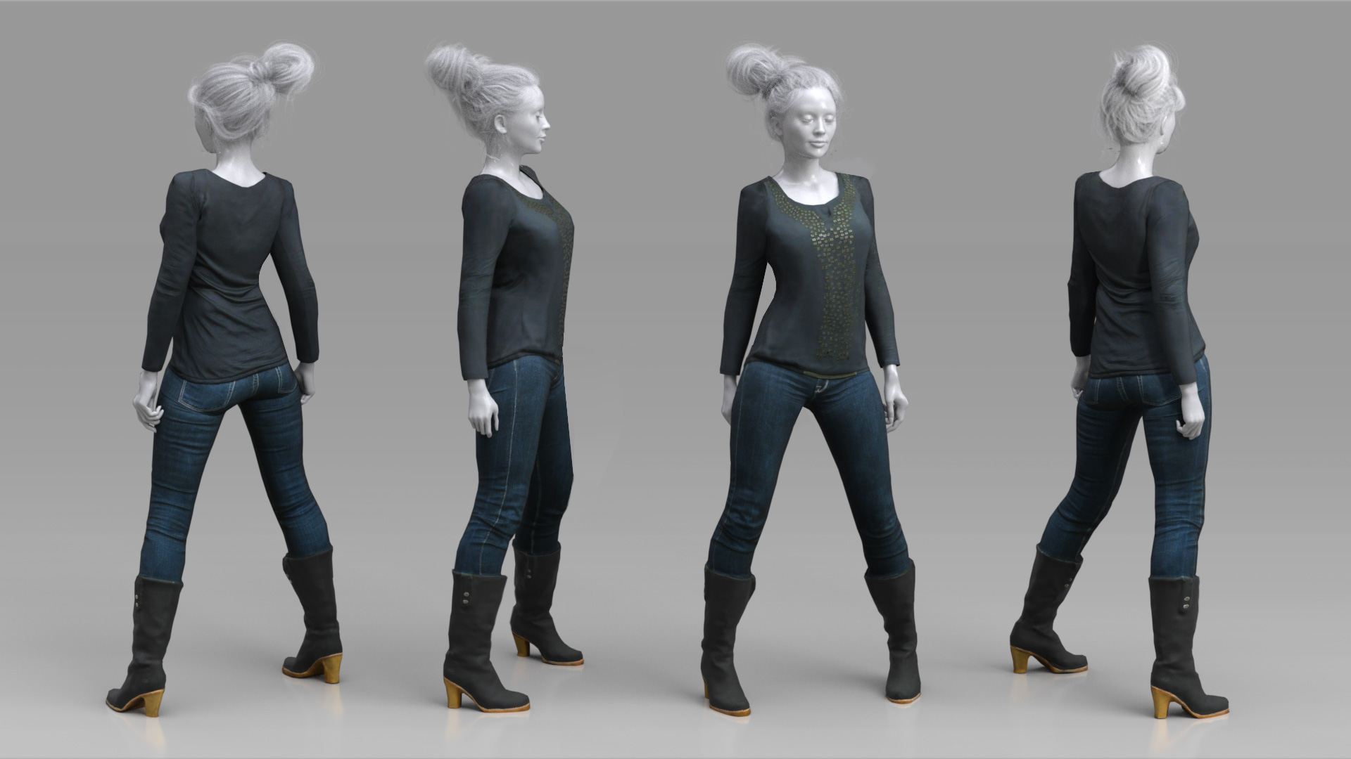Casual Outfit - Character Creator/Outfit - Reallusion Content Store