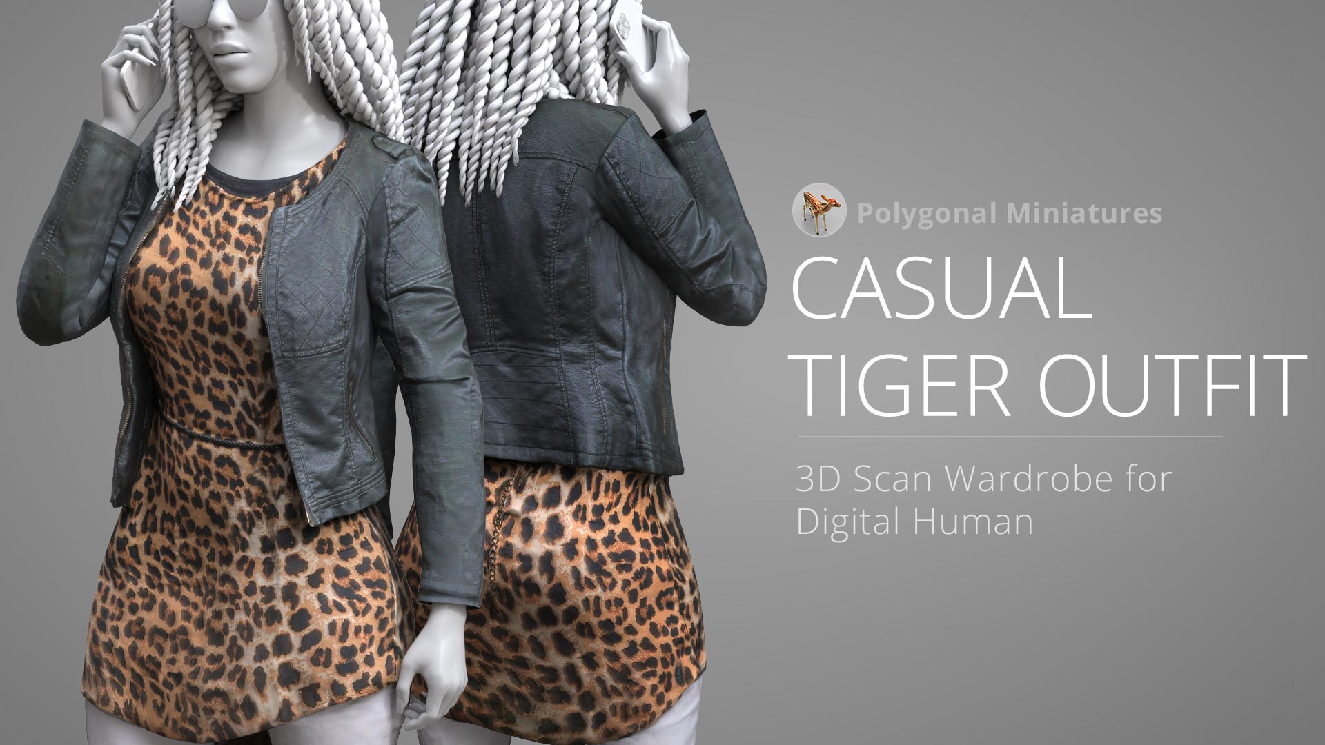 Casual Tiger Outfit - Character Creator/Outfit - Reallusion Content Store