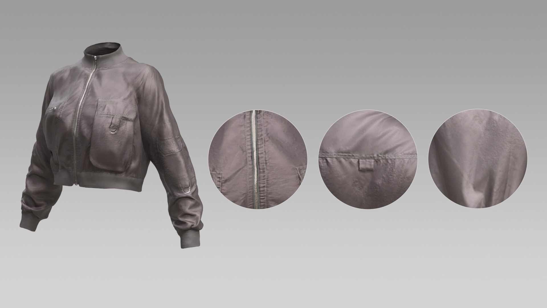 Mini Brown Pocket Jacket - Character Creator/Outfit - Reallusion ...