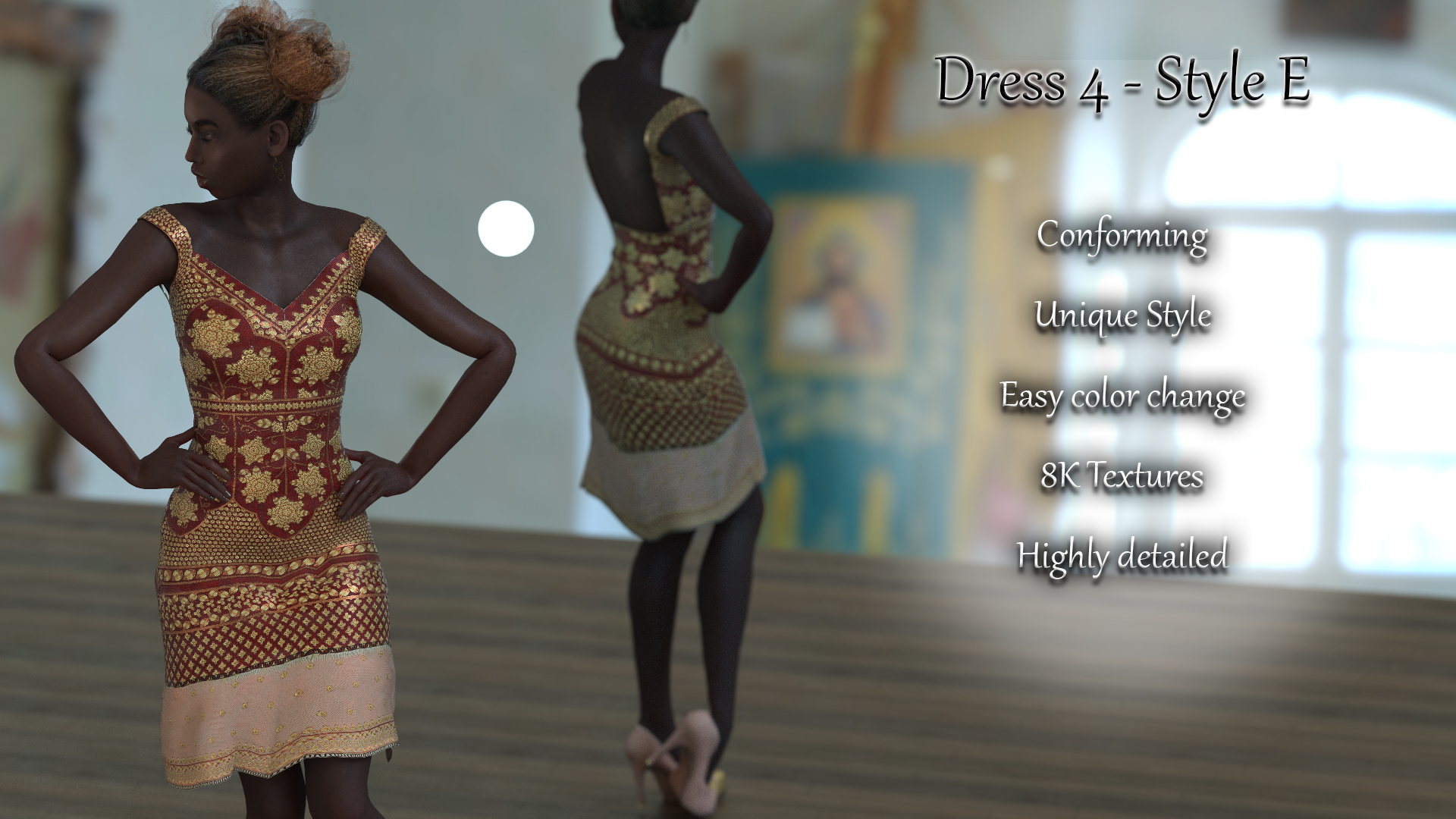 Dress 4 - 10 Pack - Character Creator/Outfit - Reallusion Content Store