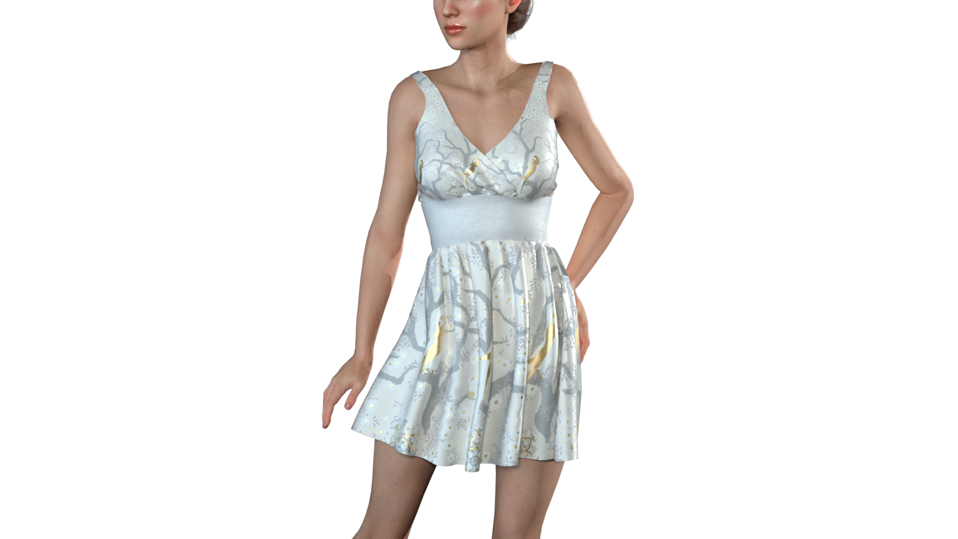 Dancing_Dress - Character Creator/Outfit - Reallusion Content Store