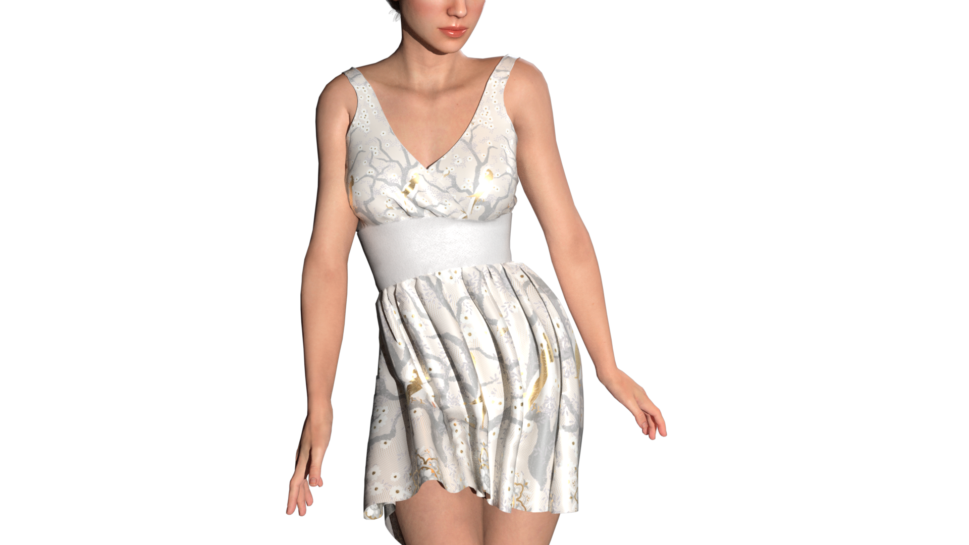 Dancing_Dress - Character Creator/Outfit - Reallusion Content Store
