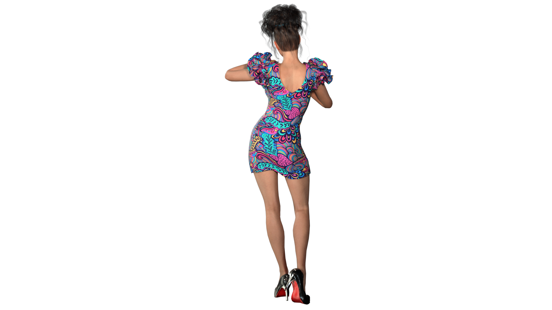 Frilly Dress - Character Creator/Outfit - Reallusion Content Store