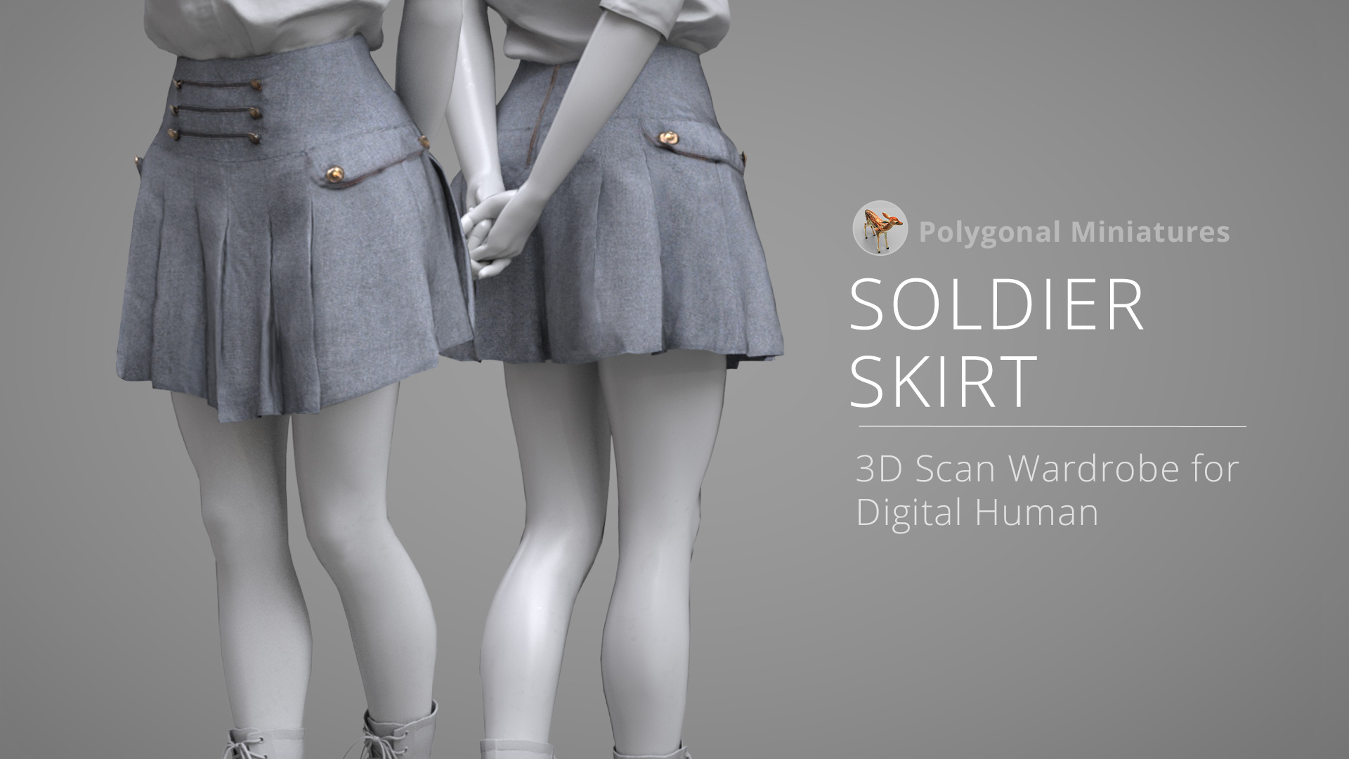 Soldier Skirt - Character Creator/Outfit - Reallusion Content Store