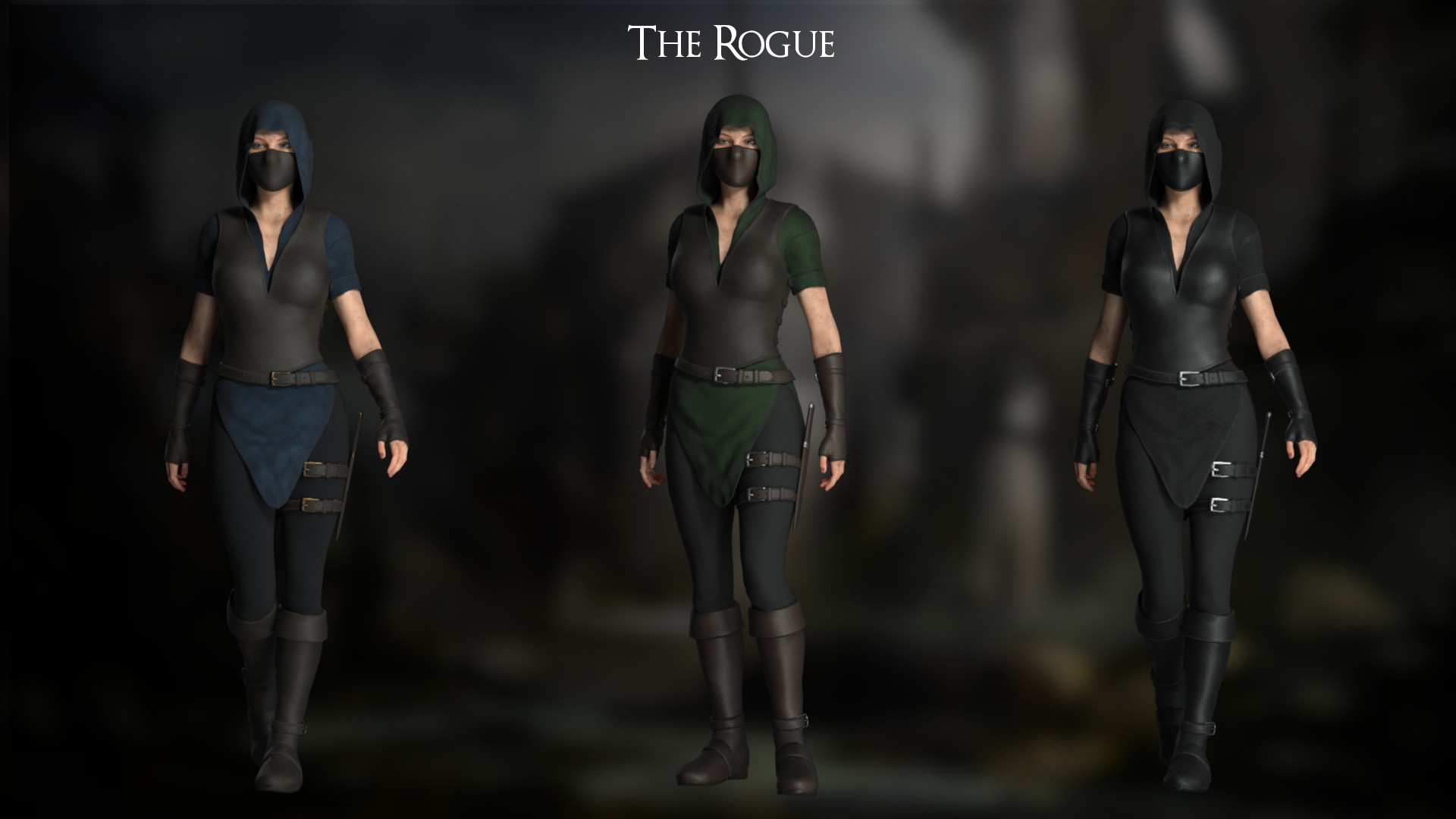 The Rogue - Fantasy Armor - Character Creator/Outfit - Reallusion ...