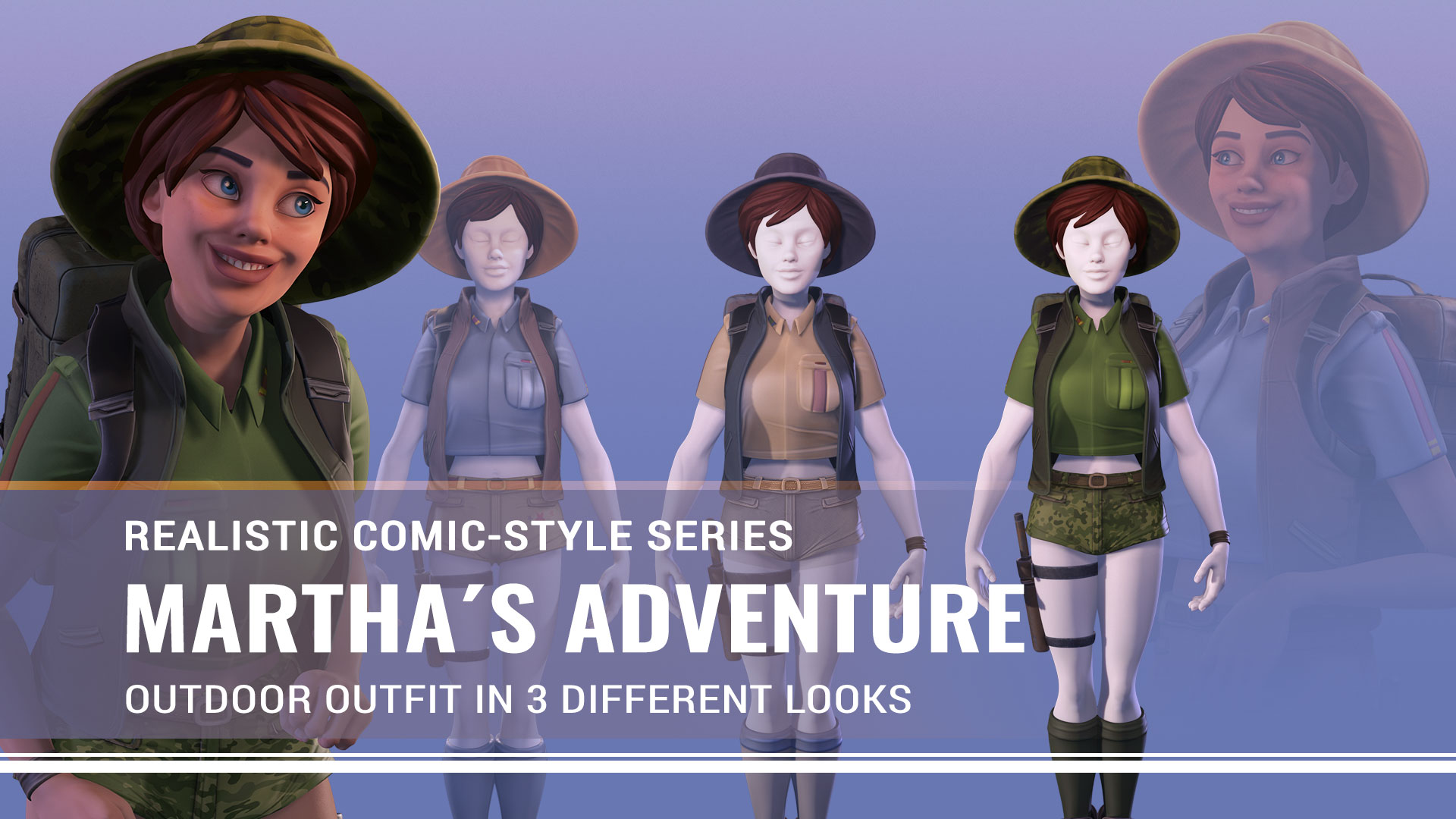 Martha's Adventure - Character Creator/Outfit - Reallusion Content Store