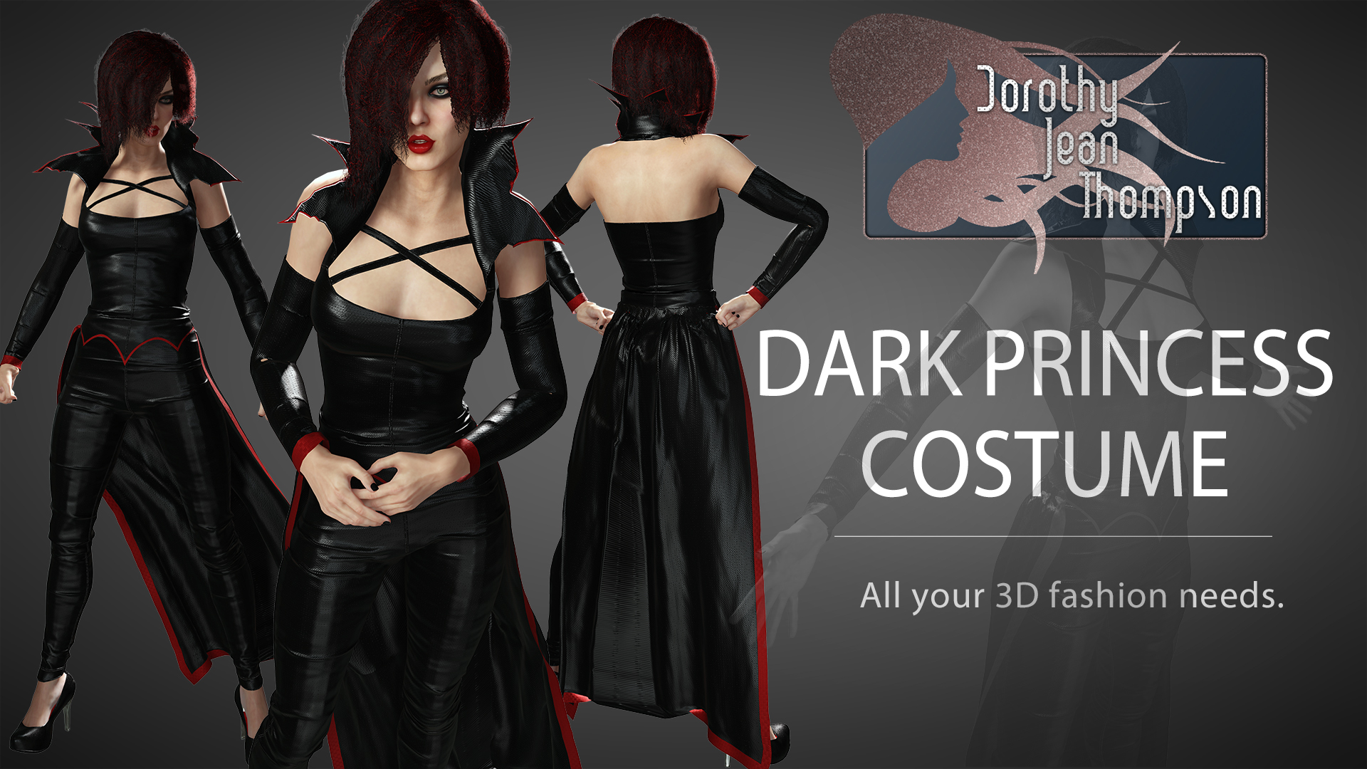 Dark Princess Costume - Character Creator/Outfit - Reallusion Content Store