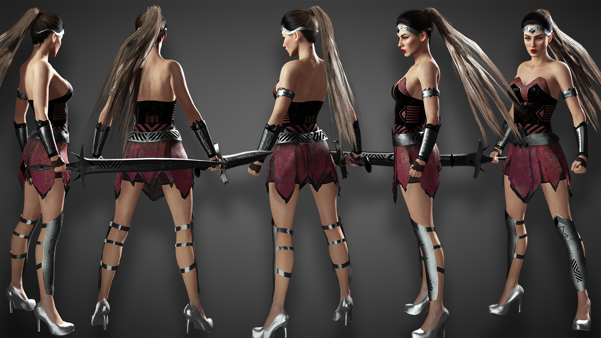Female Hero Costume Character Creatoroutfit Reallusion Content Store 8875