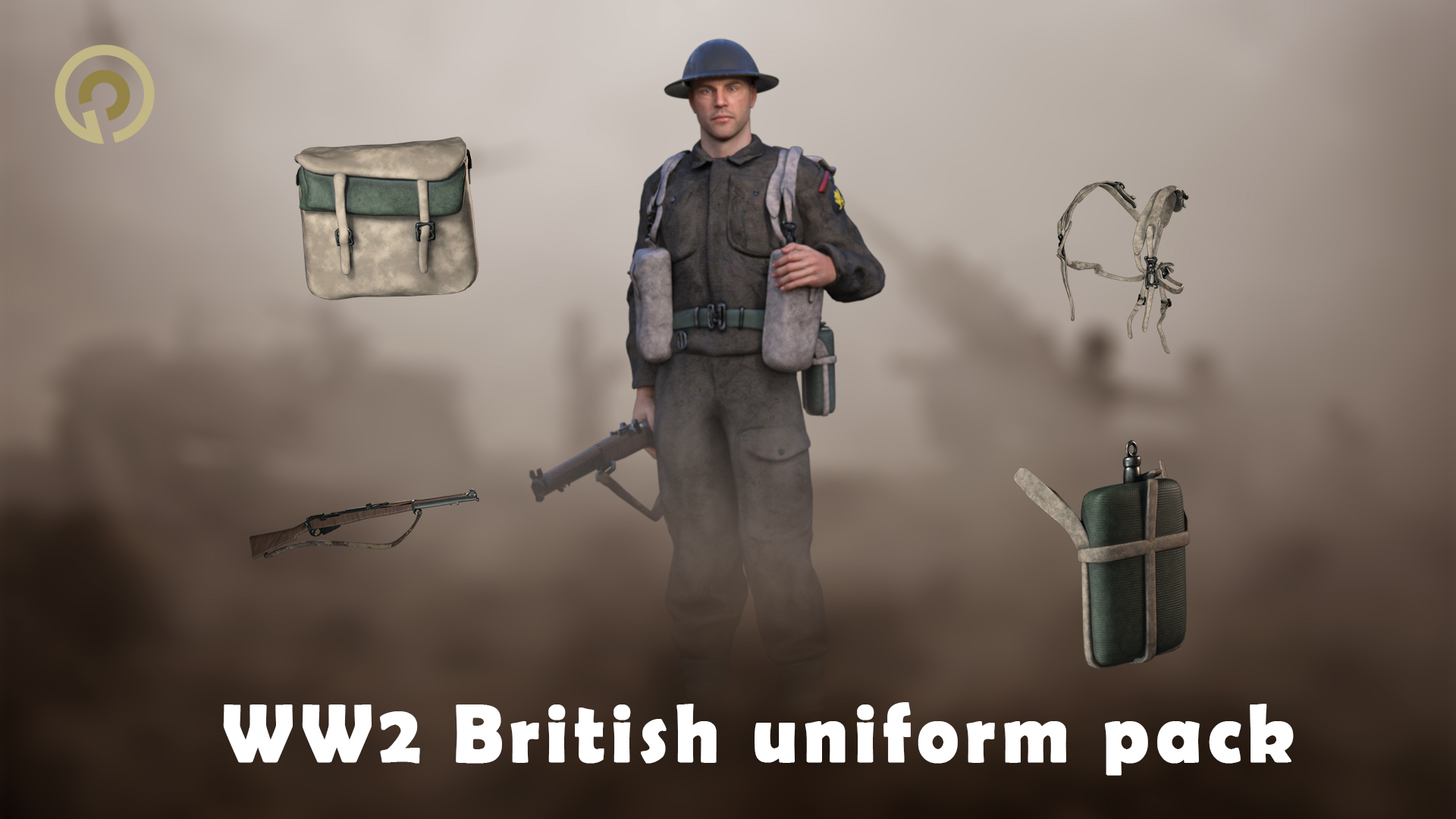WW2 British Uniform Pack - Character Creator/Outfit - Reallusion ...