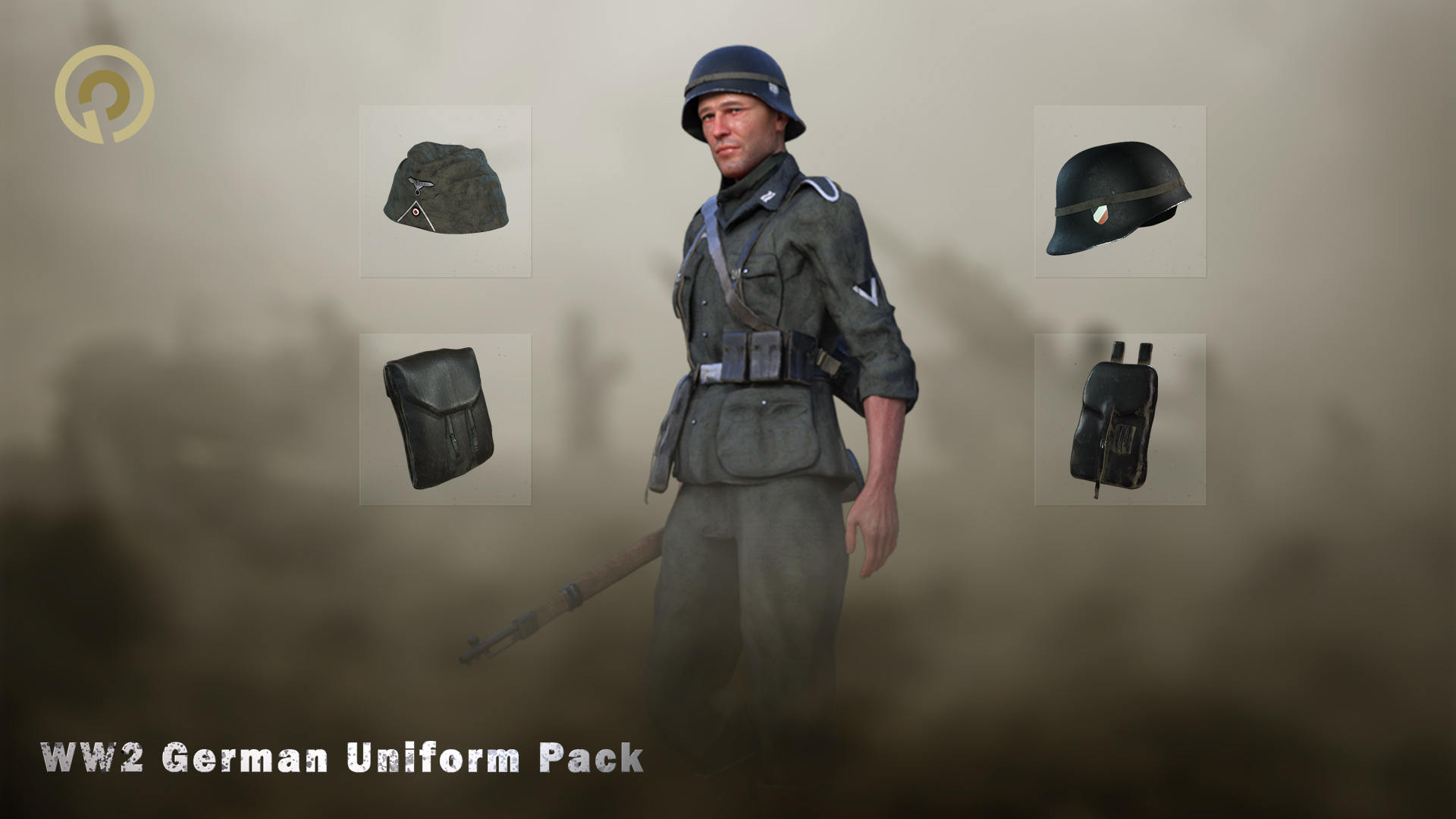 WW2 German Uniform - Character Creator/Outfit - Reallusion Content Store