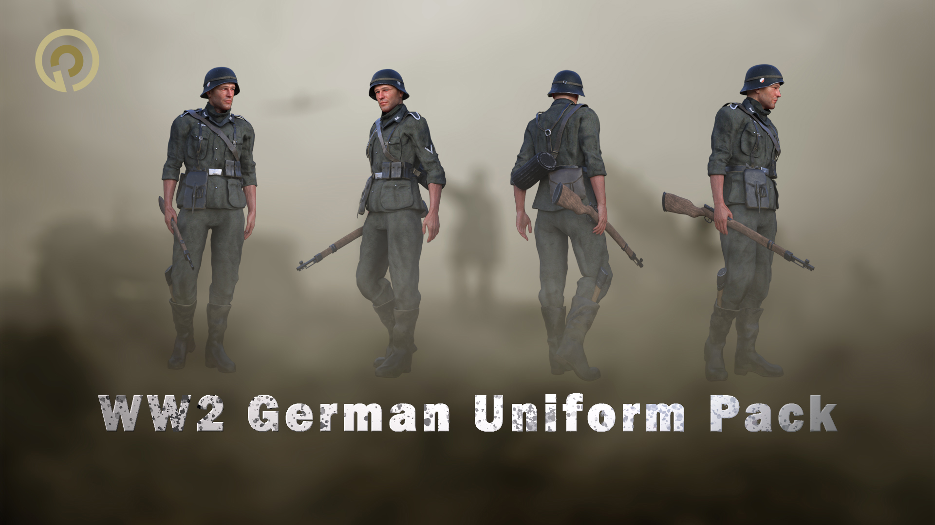 WW2 German Uniform - Character Creator/Outfit - Reallusion Content Store