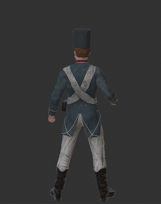Napoleon French Soldier Pack - Character Creator/Outfit - Reallusion ...