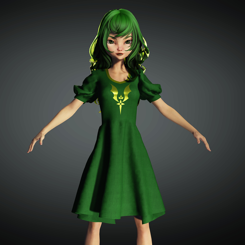 Orchid - stylized character - Character Creator/Outfit - Reallusion ...
