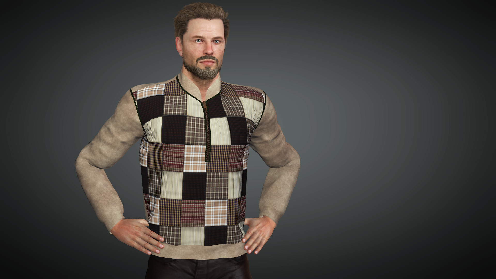 Men's jumper S1 - Character Creator/Outfit - Reallusion Content Store