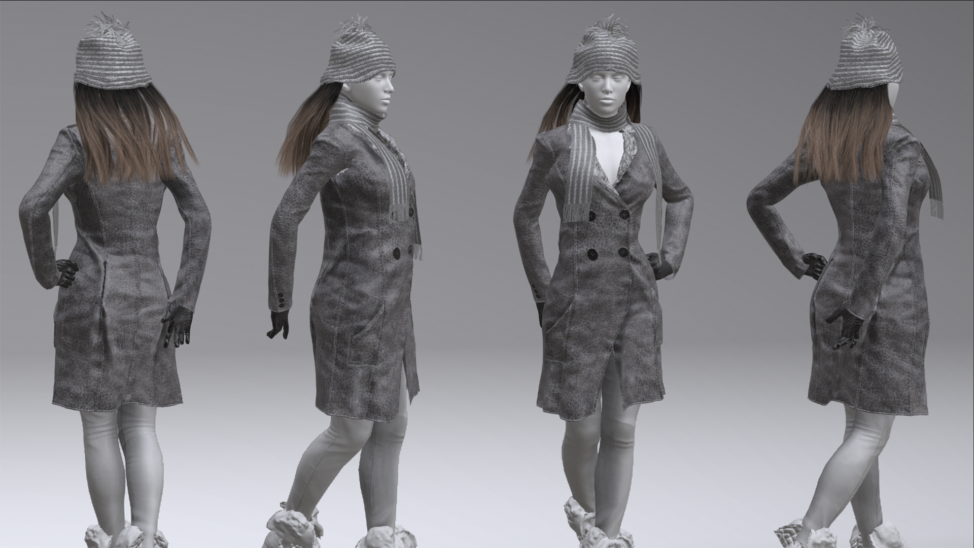 Winter Fashion - Mega Pack - Character Creator/Outfit - Reallusion ...