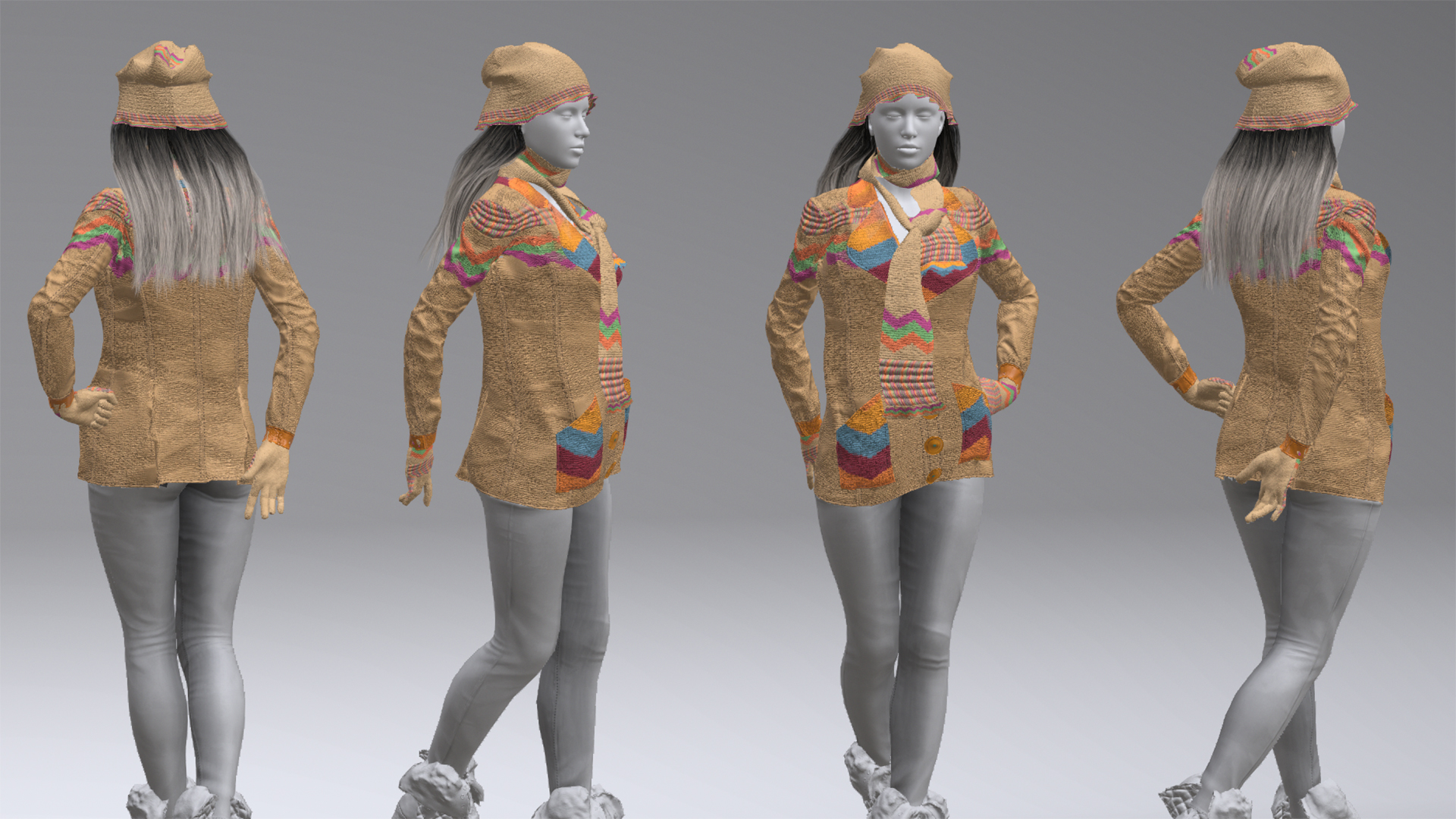 Winter Fashion - Mega Pack - Character Creator/Outfit - Reallusion ...