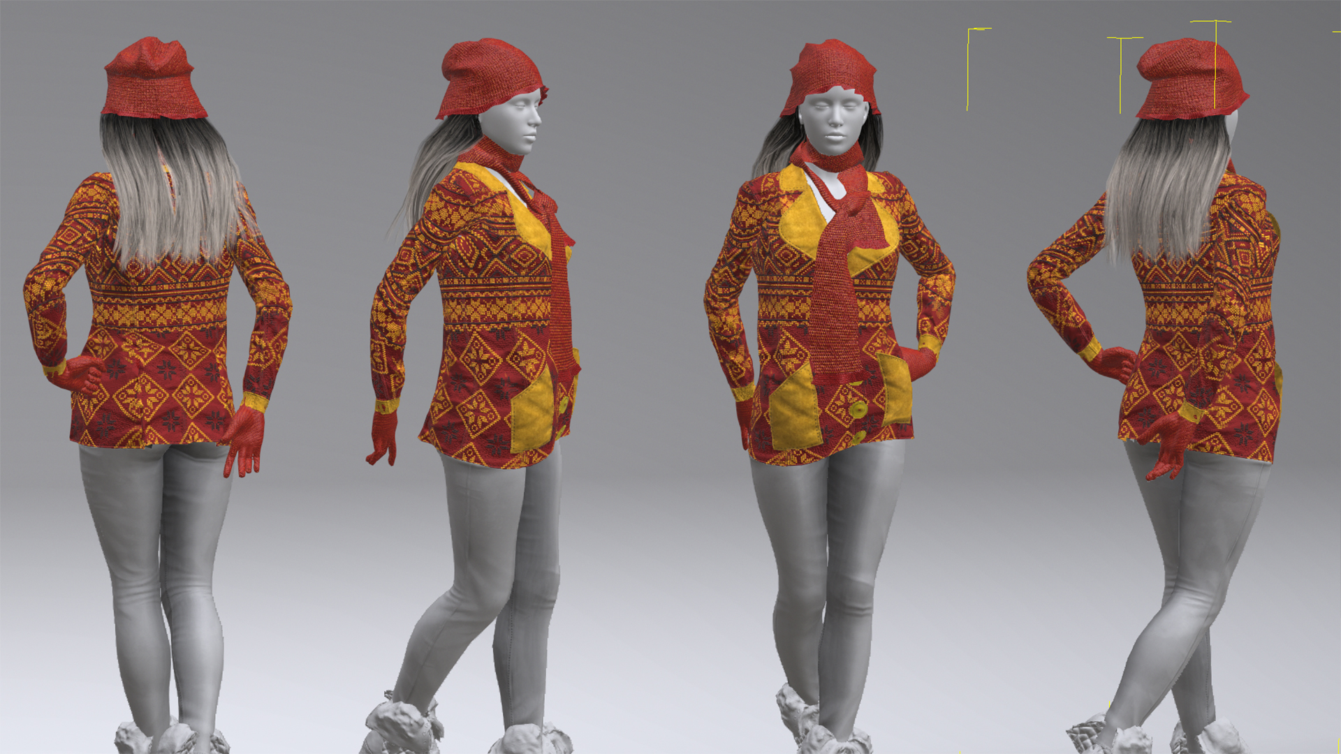 Winter Fashion - Mega Pack - Character Creator/Outfit - Reallusion ...