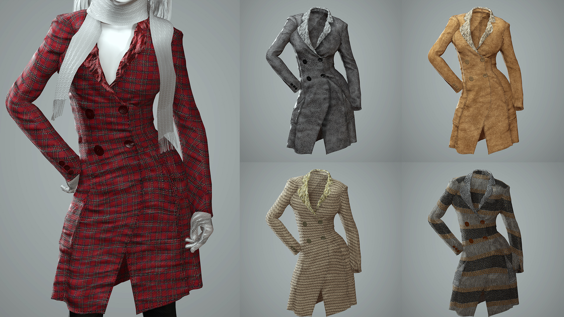 Winter Fashion - Mega Pack - Character Creator/Outfit - Reallusion ...