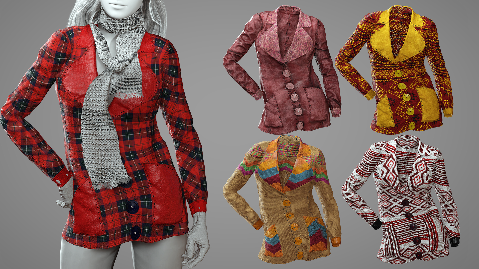 Winter Fashion - Mega Pack - Character Creator/Outfit - Reallusion ...
