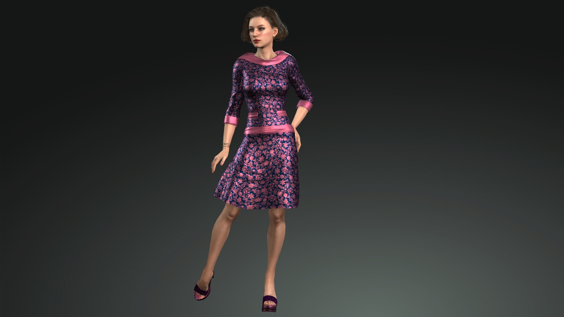 Stylish dress_S2 - Character Creator/Outfit - Reallusion Content Store
