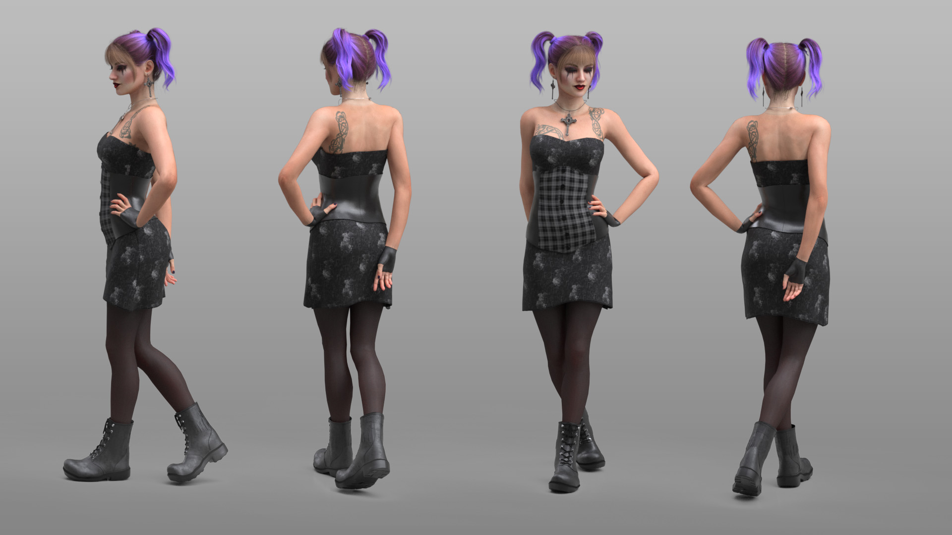 Gothic - Character Creator/Outfit - Reallusion Content Store