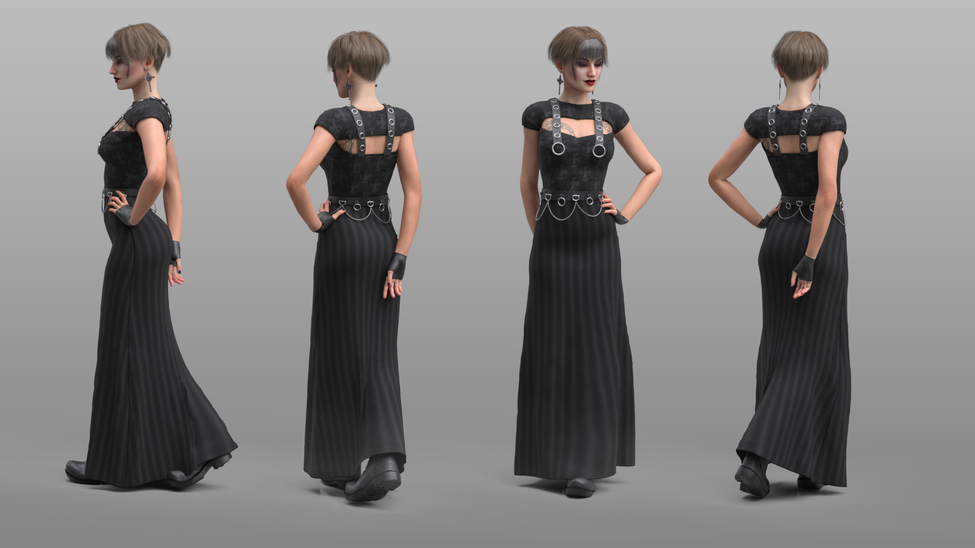 Gothic - Character Creator/Outfit - Reallusion Content Store