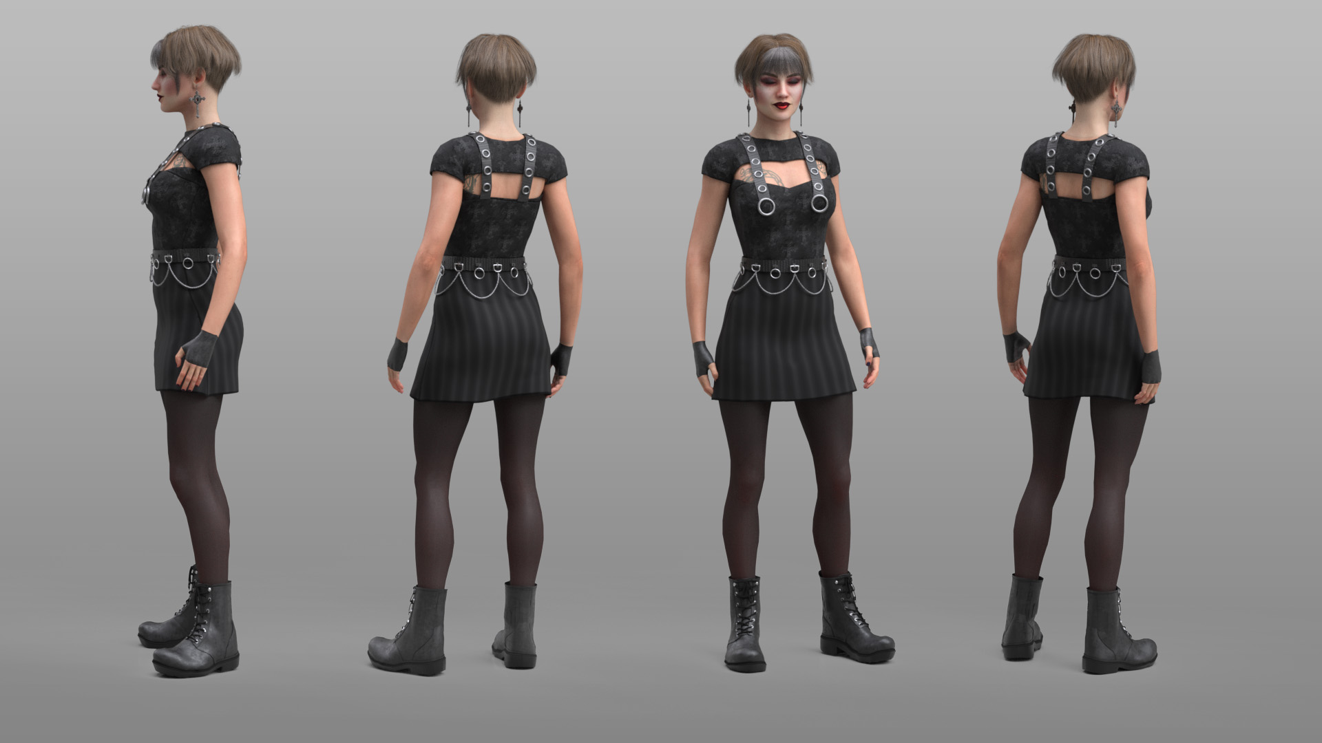 Gothic - Character Creator/Outfit - Reallusion Content Store