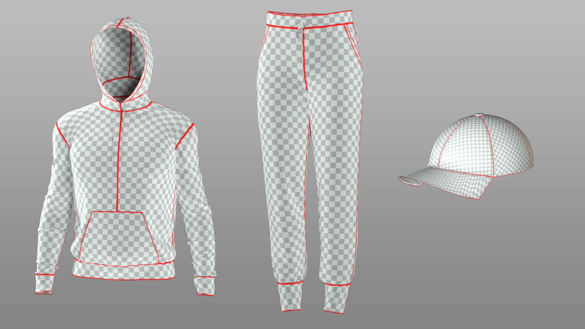 Hoodies & Joggers - M - Character Creator/Outfit - Reallusion Content Store