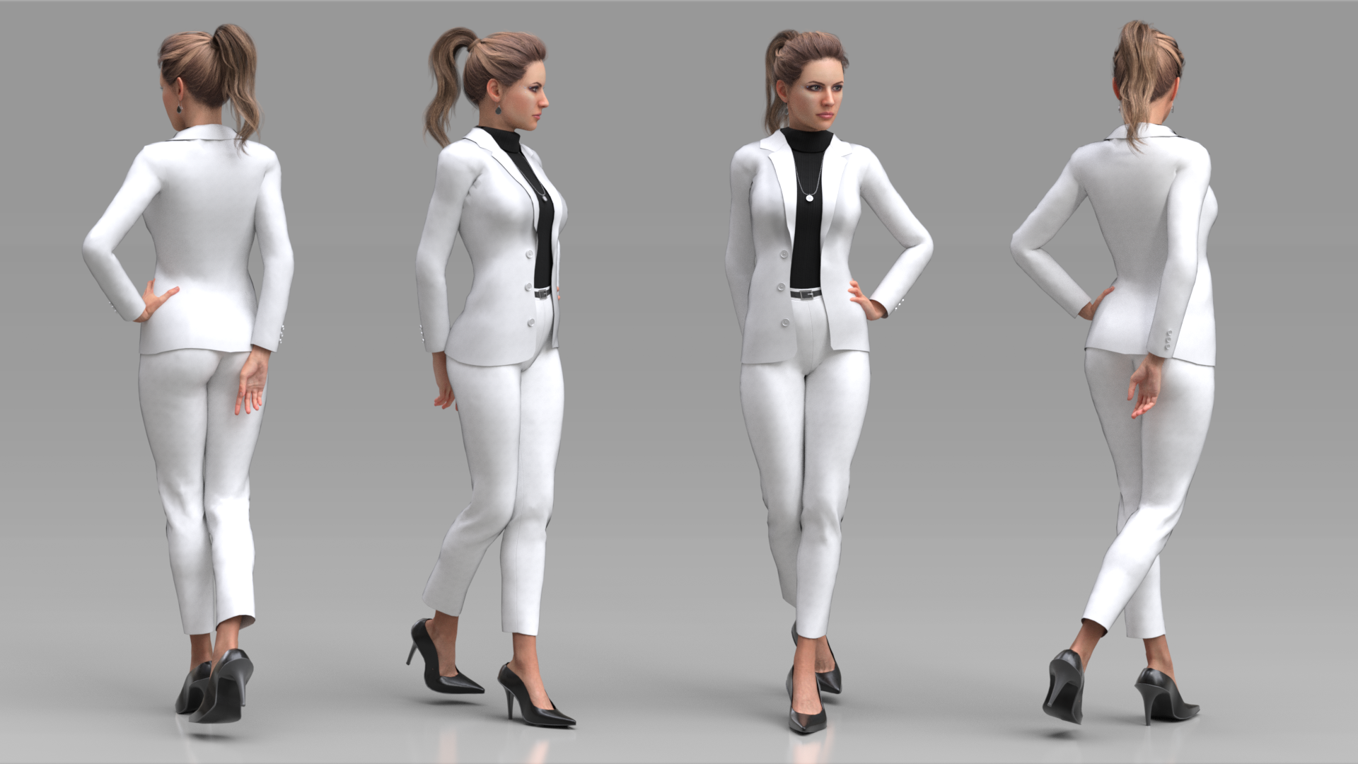 Business Female 1 - Character Creator/Outfit - Reallusion Content Store